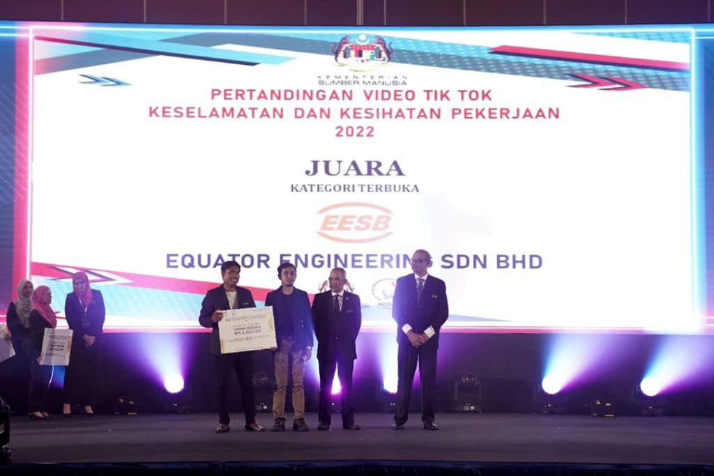 DOSH OSH Week 2022 – OSH TikTok Competition – Equator Engineering Sdn. Bhd.